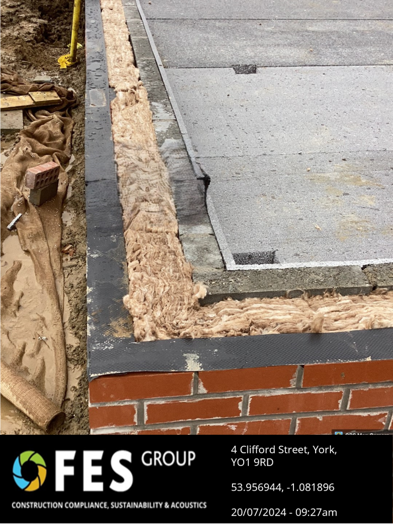 1. Foundations and ground floor – c. Below damp-proof course on ...